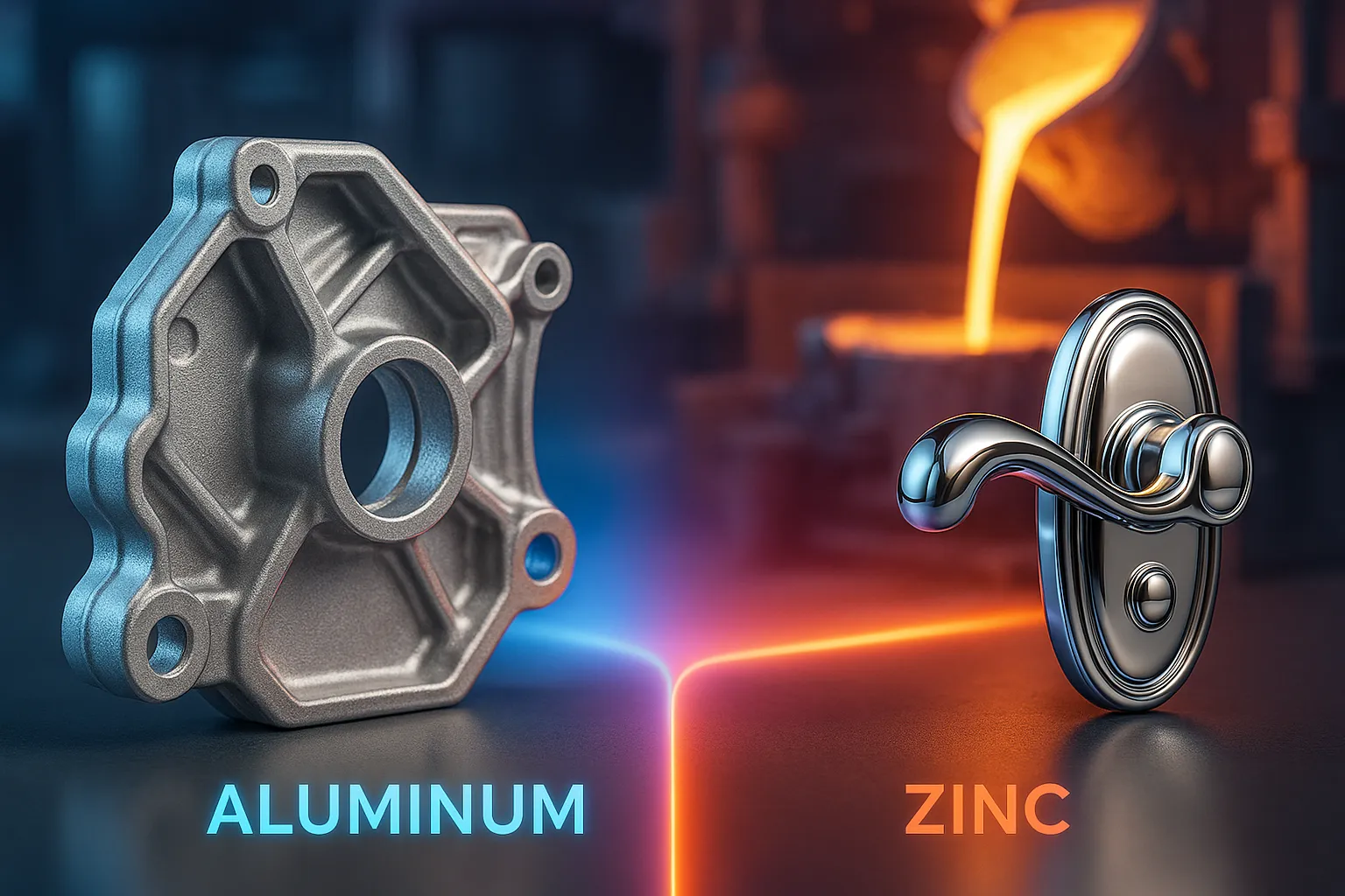 Differences Between Aluminum Die Casting And Zinc Die Casting Cost