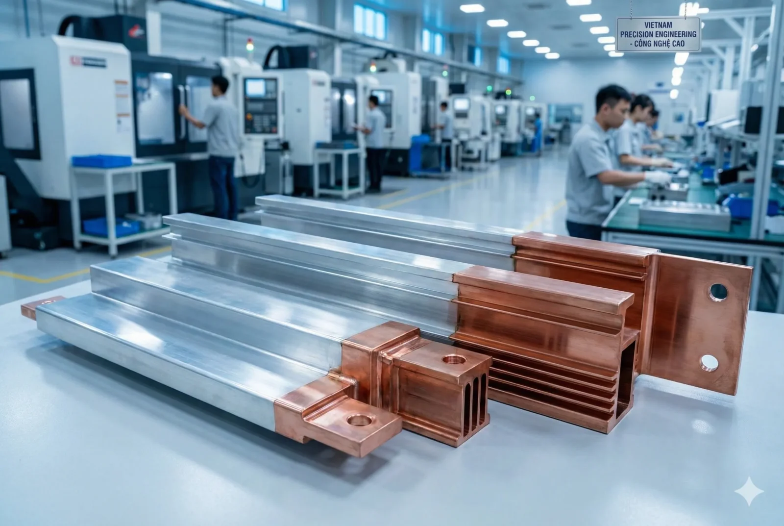 Composite material of aluminum and copper: new technology that takes ...